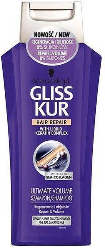 Gliss-Kur Shampoo Ultimate Volume 250 mL | bol.com