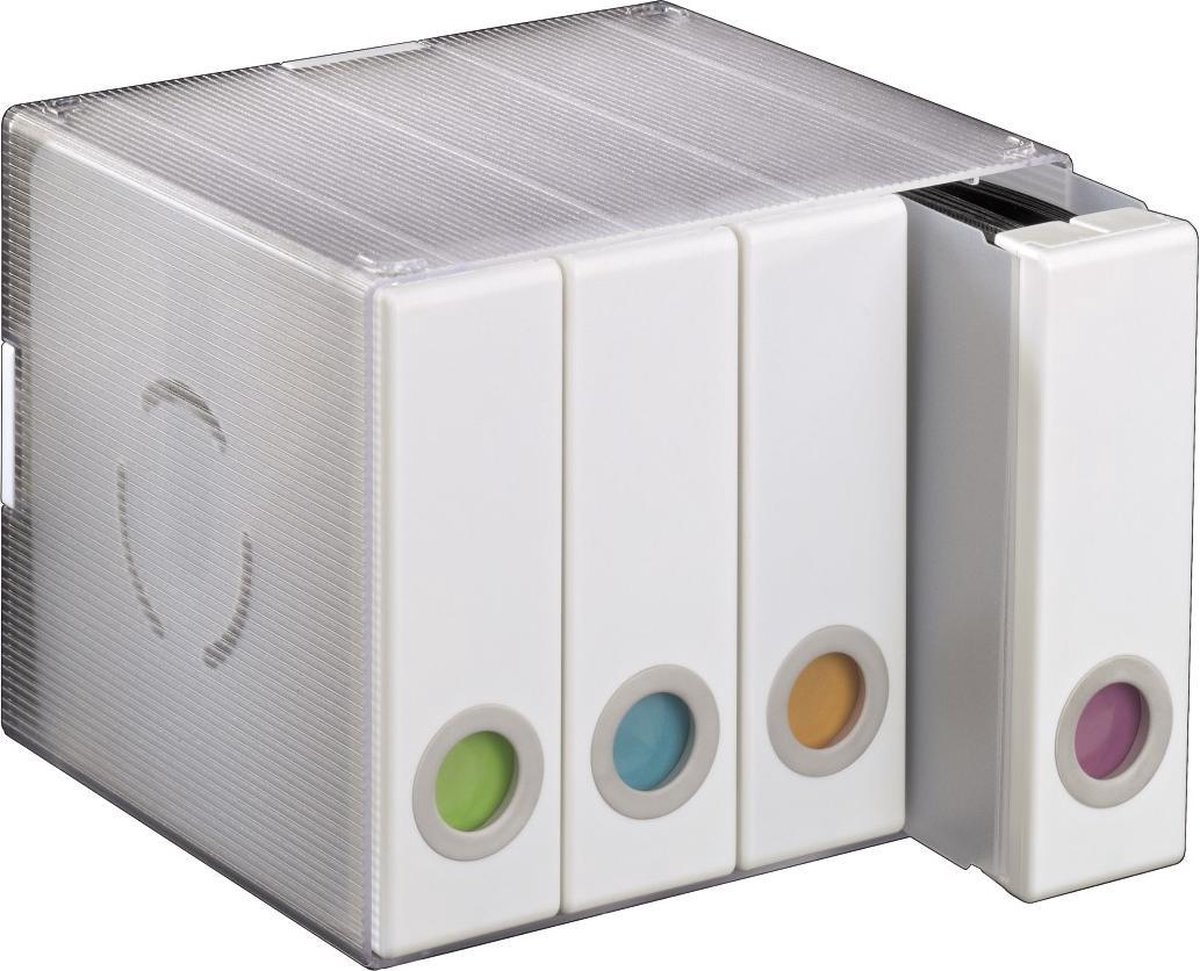 Hama Album Box Cd/Dvd 96 Transparant Wit | bol