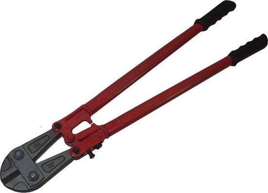Betonschaar groot 30" circa 750mm 75cm boutenschaar rood | bol