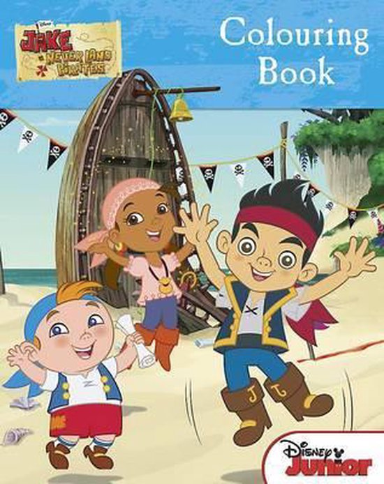 Disney Jake and the Never Land Pirates Colouring Book | 9781472394828 ...
