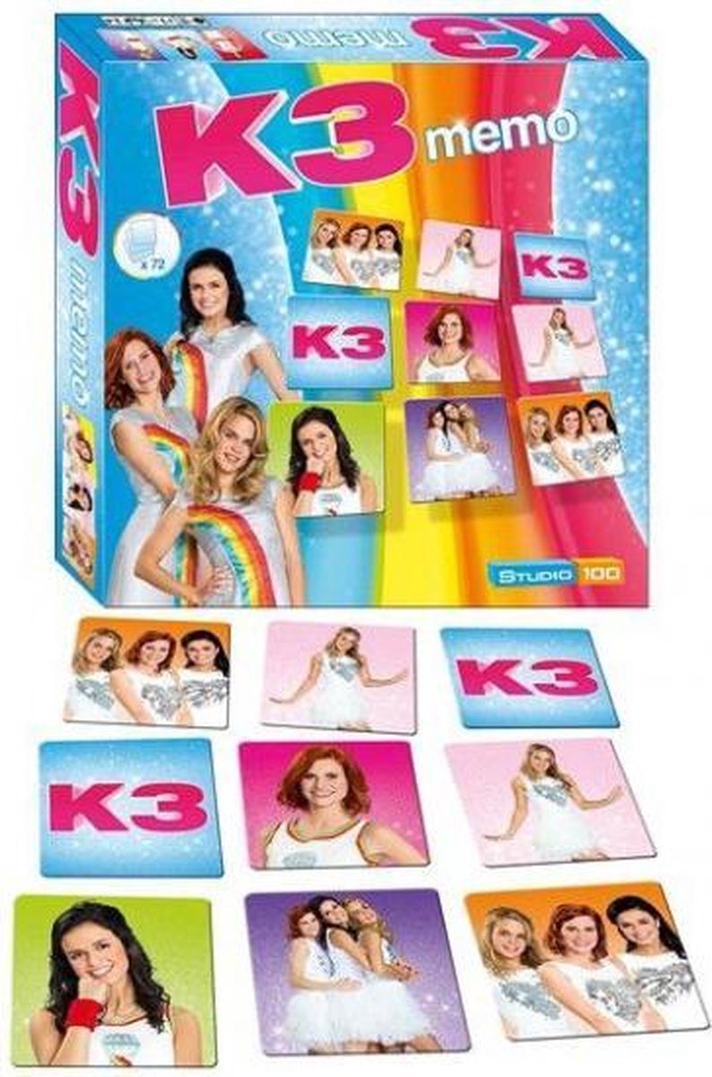 K3 Memorie spel | Games | bol
