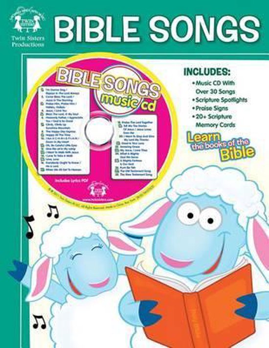 Bible Songs 48-Page Workbook & CD, Twin Sisters(R) | 9781630588380 ...