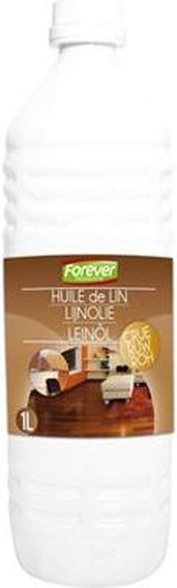 Forever lijnolie ruw 1 L | bol