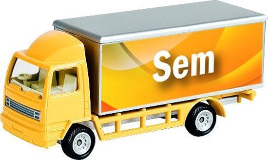 LKMN Speelgoedvoertuig met naam type Sem-geel | bol.com