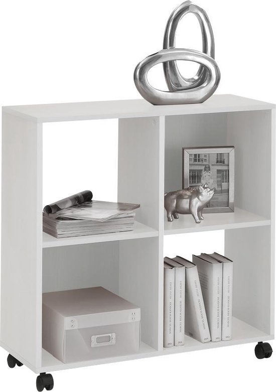Sprint Opbergrek op wieltjes - wit | bol.com