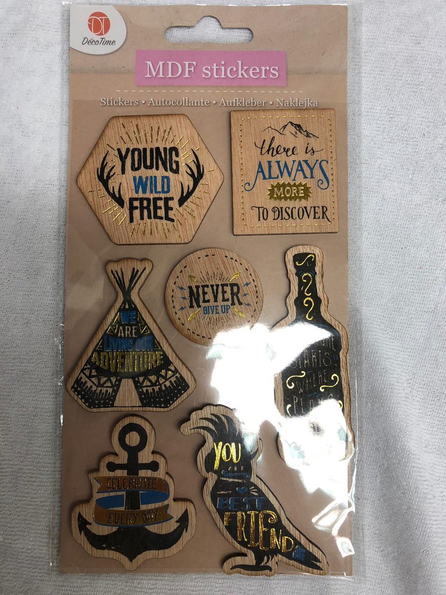 mdf stickers | bol.com