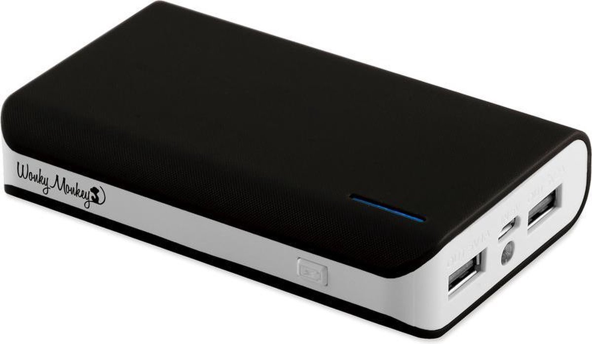 Wonkey Monkey powerbank - Zwart | bol.com
