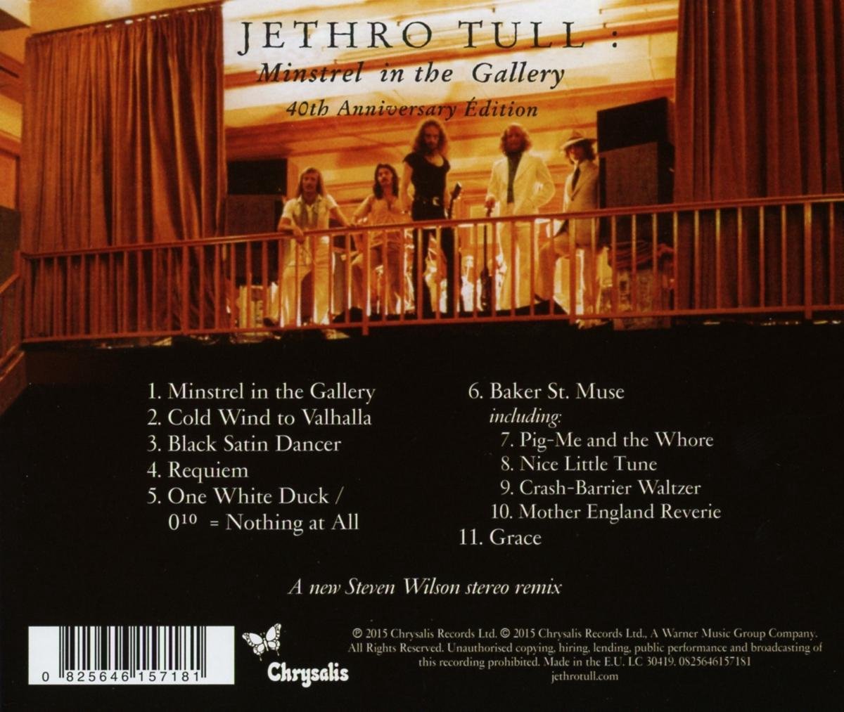 Minstrel In The Gallery (40Th Anniversary La Grande Edition), Jethro ...