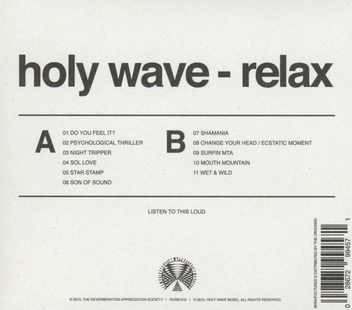 Relax, Holy Wave | CD (album) | Muziek | bol.com