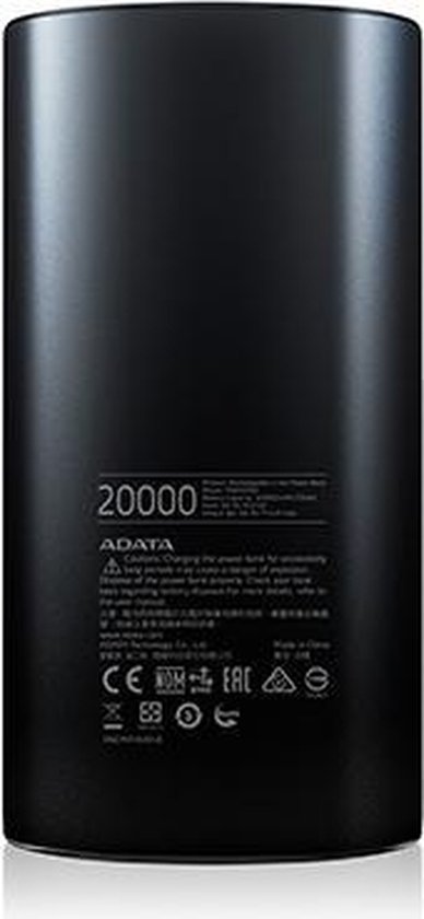 Powerbank AP20000 5V Black | bol