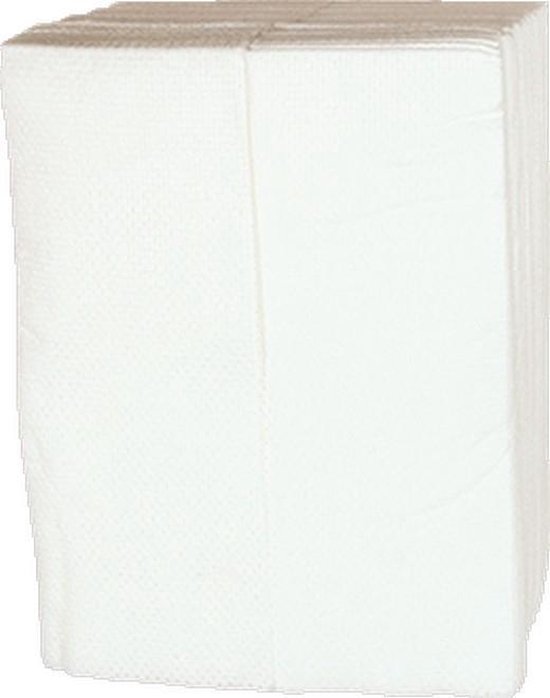 Master poetsdoek wit - 29x30cm - 1-laag celstof - pluisarm | bol