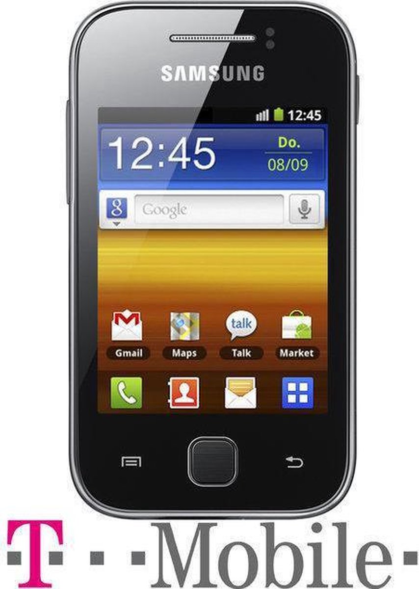 Samsung Galaxy Y (S5360) - Zwart - T-Mobile prepaid telefoon | bol.com