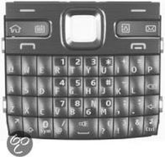Clavier Nokia E72 Qwerty Gris Métal 9790T84 | bol.com