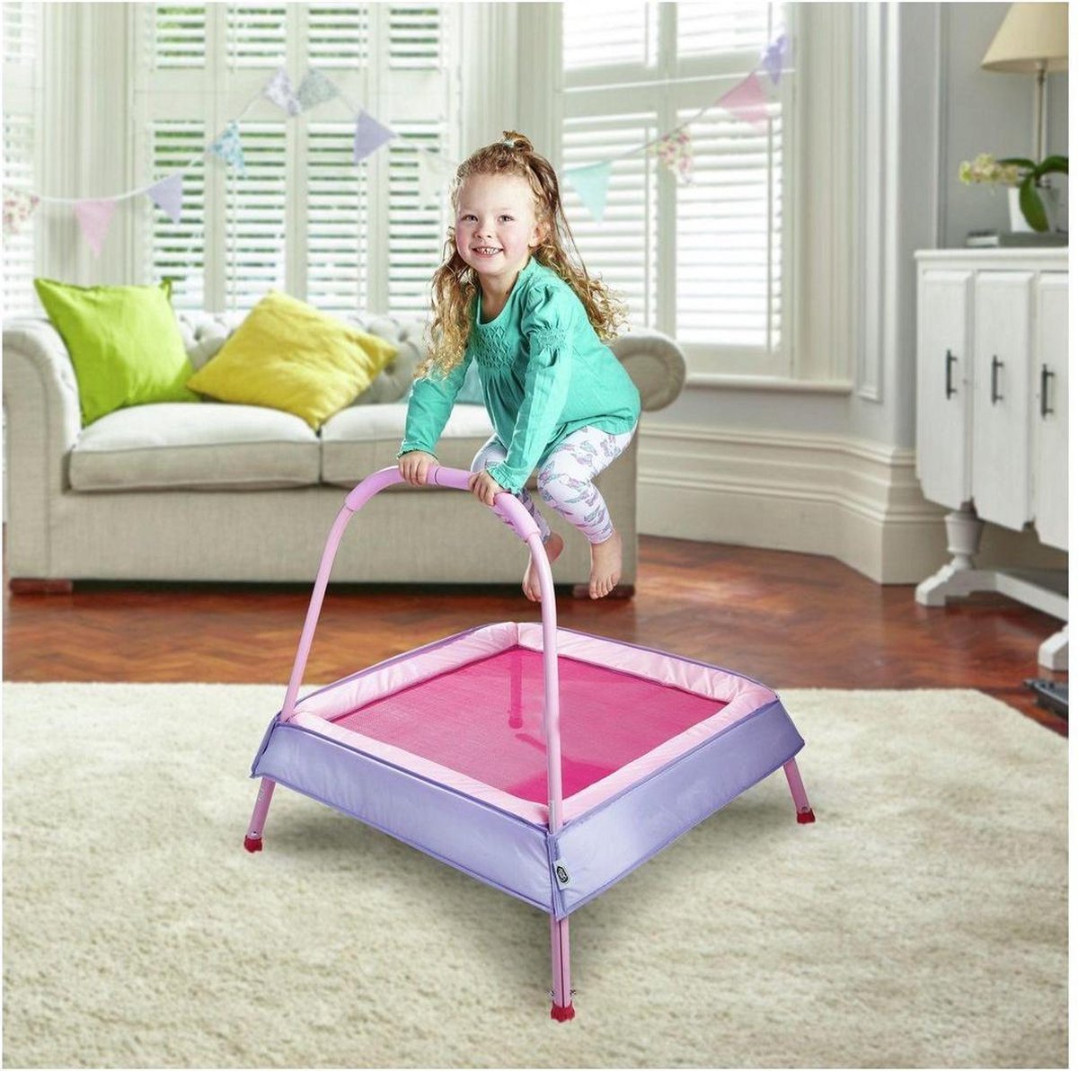 kinder trampoline | indoor outdoor springkasteel | kinderturnen ...