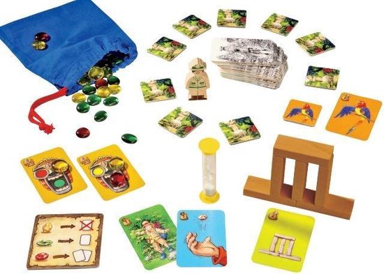 Speelgoed | Wooden Toys - !!! Spel - Schat Van De Jungle (Franse ...