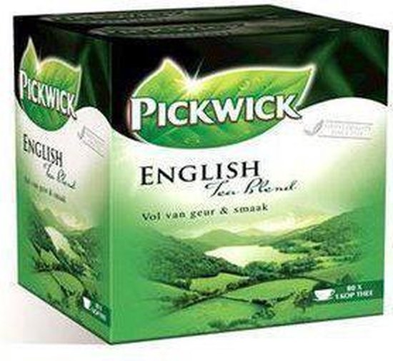 Pickwick English Thee - 2 gram - 4x20 zakjes | bol