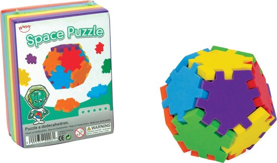 Happy Space Puzzle - Brain teaser puzzel | bol