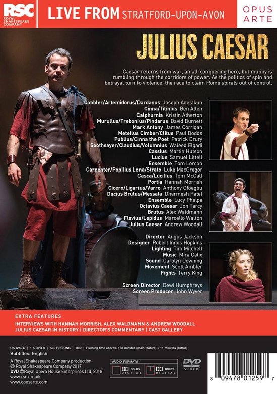 Julius Caesar, Royal Shakespeare Company | CD (album) | Muziek | bol.com