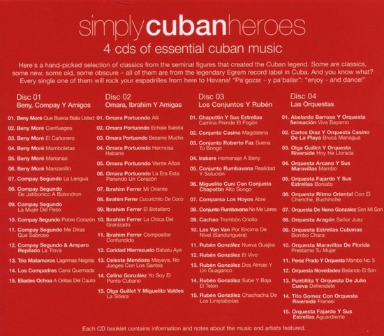 Simply Cuban Heroes, various artists | Muziek | bol