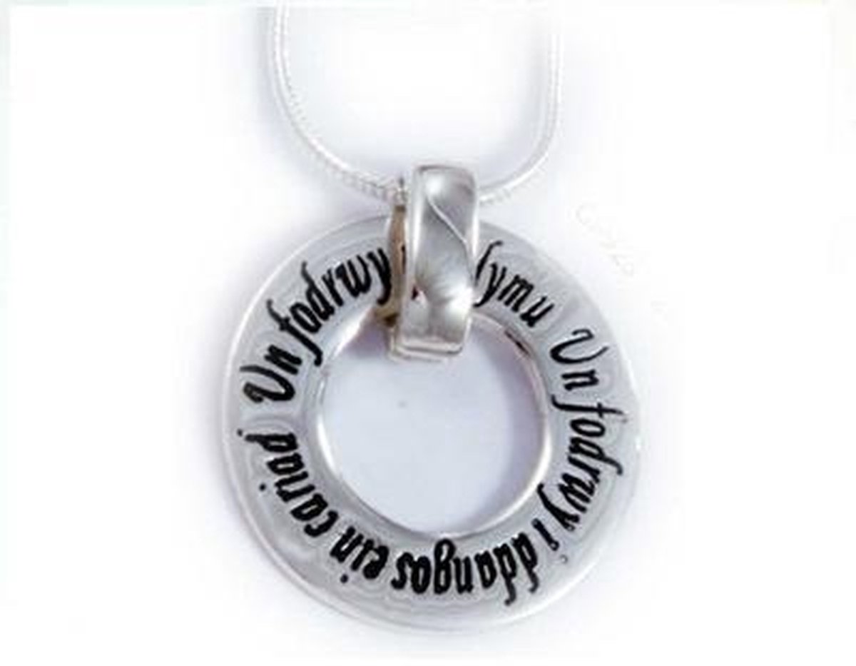 Welsh Love Ring Zilveren hanger , Lifde ring zilveren sieraden | bol.com