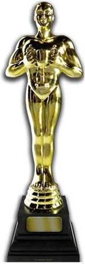 Groot decoratie bord gouden Oscar | bol