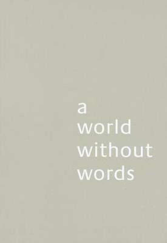 A World Without Words, Jasper Morrison | 9783037782071 | Boeken | bol