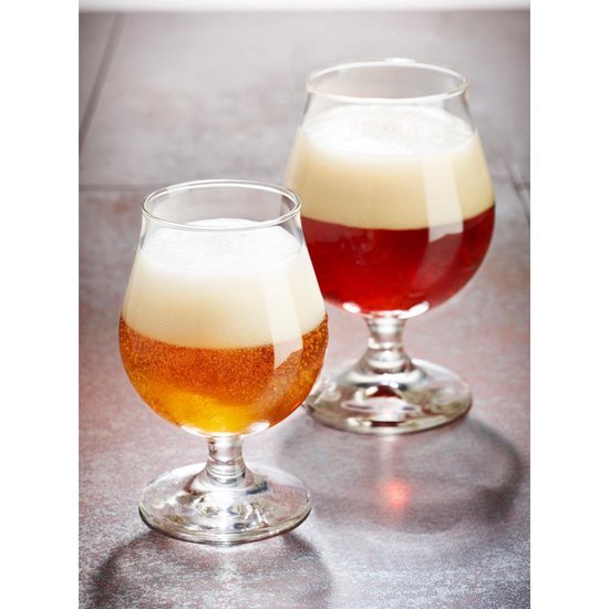 Durobor Bierglas 48 cl Breughel Expertise op voet (set van 2) | bol.com