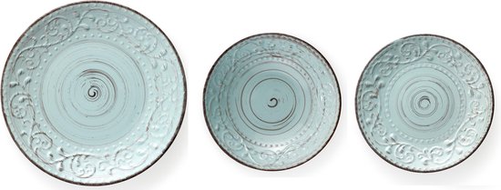 Brandani Serendipity Turchese Bordenset - Turquoise - 3 delig ...