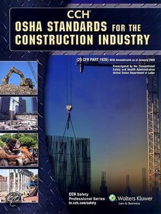 OSHA Standards for the Construction Industry | 9780808020332 | Cch ...