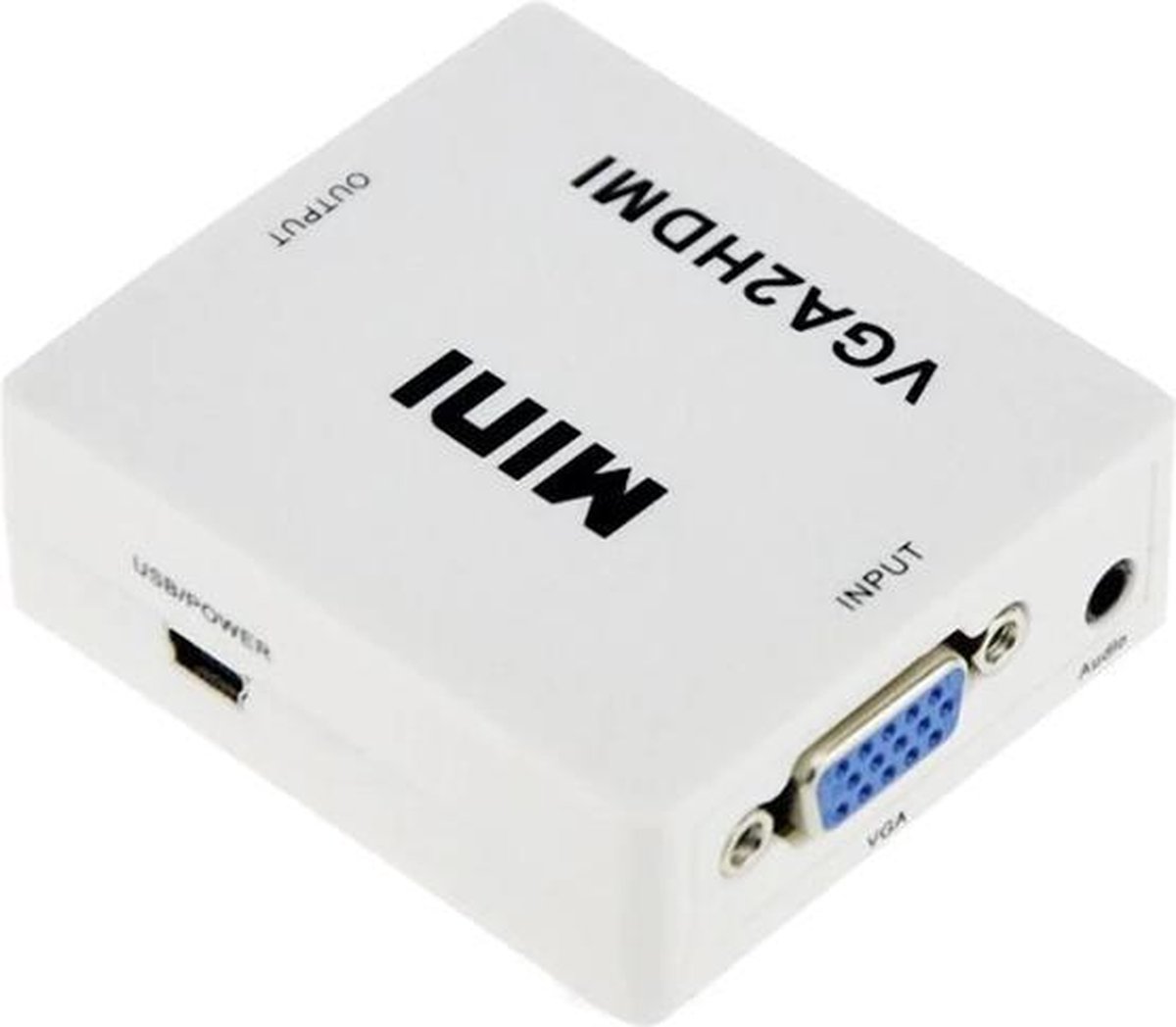 VGA naar HDMI converter - Convert VGA/HDMI - Met voedingskabel | bol.com