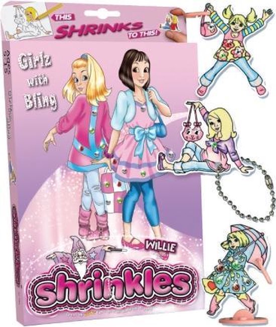 Shrinkles kit Girlz With Bling | bol.com