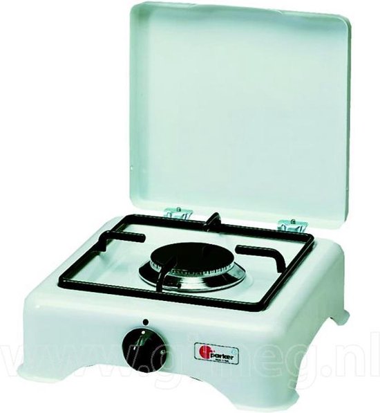 Parker geëmailleerd gascomfoor 1 pits 2,5 kW Beveiligd | bol