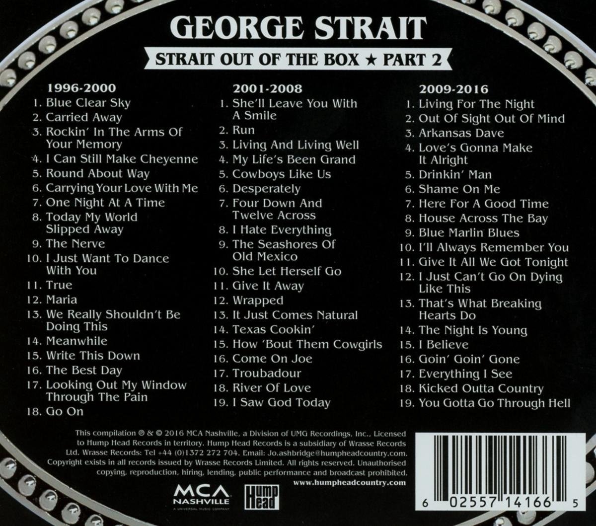 Strait Out Of The Box - Vol 2, George Strait | CD (album) | Muziek ...