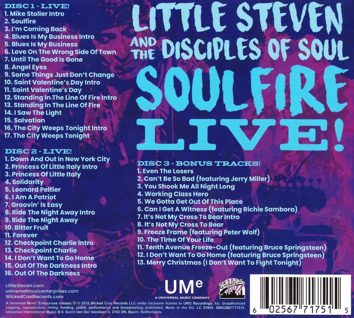 Soulfire Live!, The Disciples Of Soul | CD (album) | Muziek | bol.com