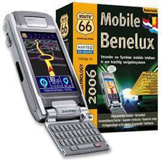Sony Ericsson P910i + Route 66 Benelux | bol.com