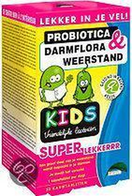 Lucovit Probiotica Kids Darmflora & Weerstand Tabletten - 2x30 st | bol