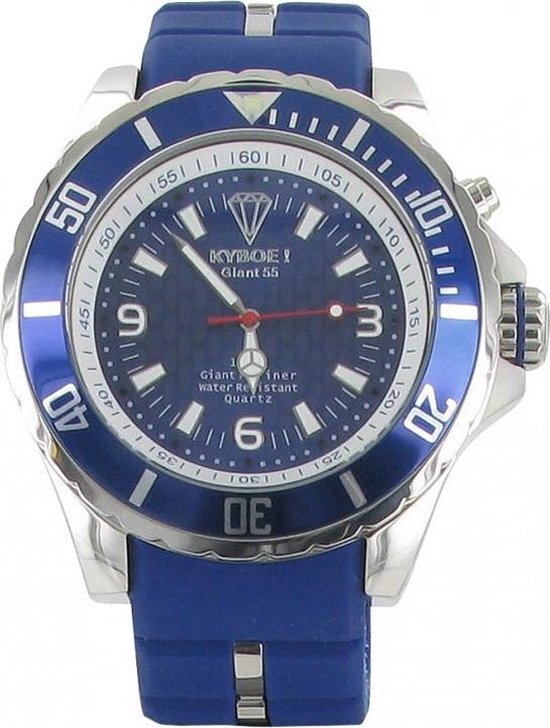 KYBOE! Silver Series horloge KY-008 (48mm) | bol.com