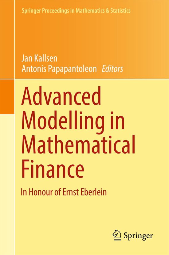 Springer Proceedings in Mathematics & Statistics 189 - Advanced Modelling in... | bol.com