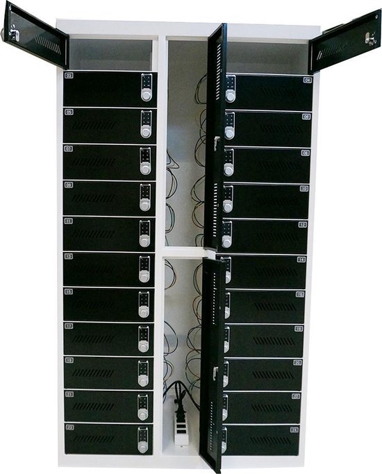 Armoire pour ordinateur portable Safelock - Armoire de rangement ...