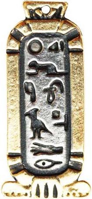 Jewels of Atum Ra hanger Cleopatra Love Cartouche‎‎ | bol