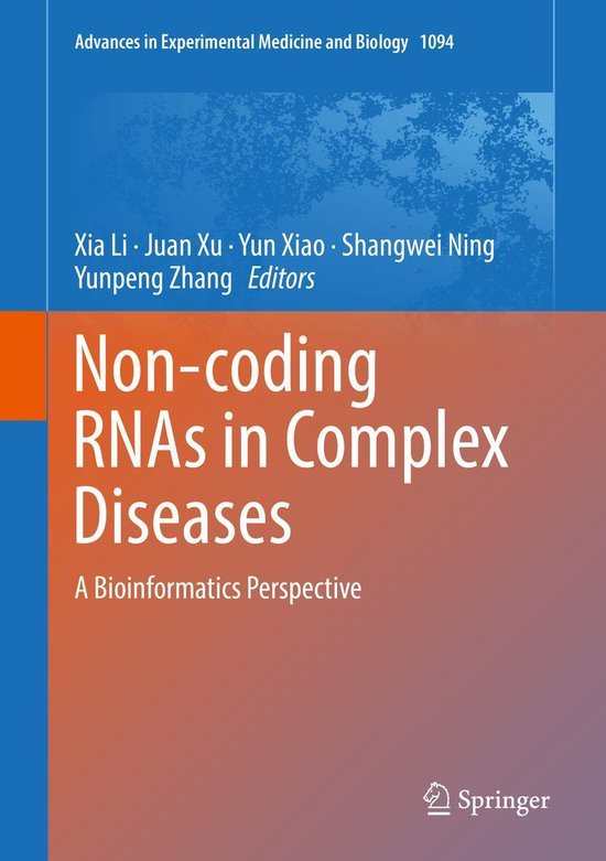 Non-coding RNAs in Complex Diseases (ebook) | 9789811307195 | Boeken ...