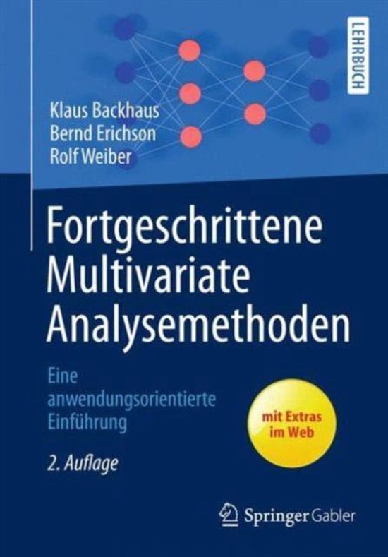 Fortgeschrittene Multivariate Analysemethoden | 9783642373633 | Klaus Backhaus | Boeken | bol.com