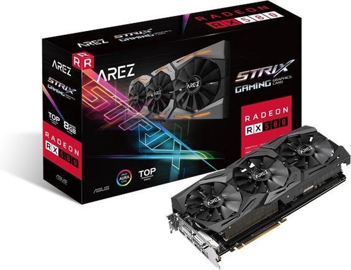 ASUS AREZ Strix Radeon RX 580 TOP 8GB | bol.com