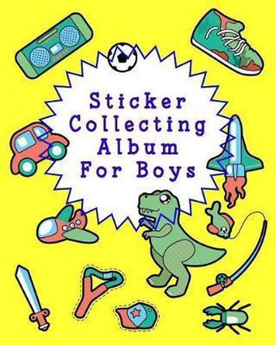 Sticker Collecting Album for Boys | bol.com