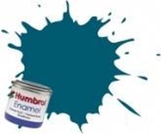 Humbrol Enamel Modellak - Nr. 230 Blauw Matt - 14 ml | bol
