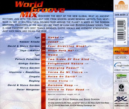 Various Artists - World Groove Mix (CD), various artists | Muziek | bol