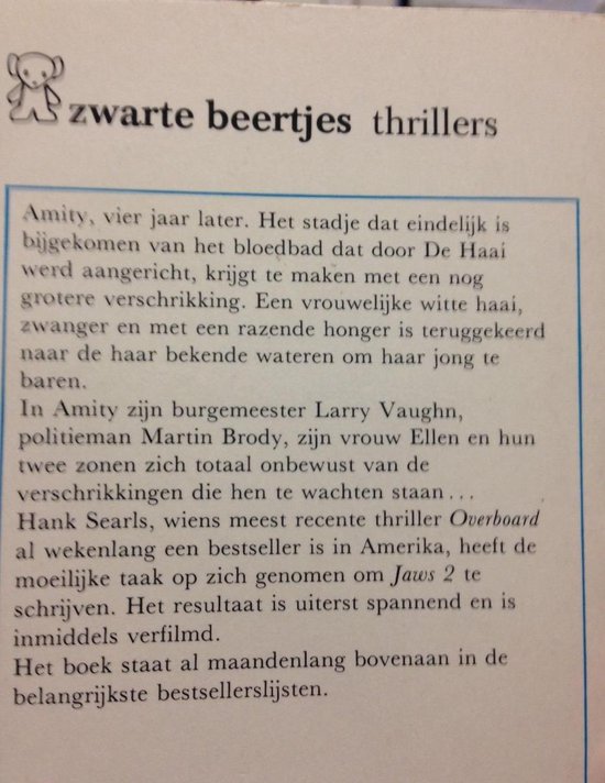 Jaws 2, Hank Searls | 9789022917923 | Boeken | bol