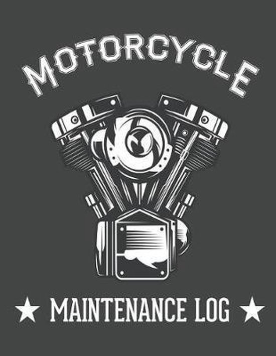 Motorcycle Maintenance Log, Wolf Mountain Press | 9781090360397 ...
