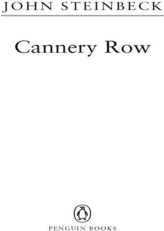 Cannery Row (ebook), John Steinbeck | 9781440630361 | Boeken | bol.com