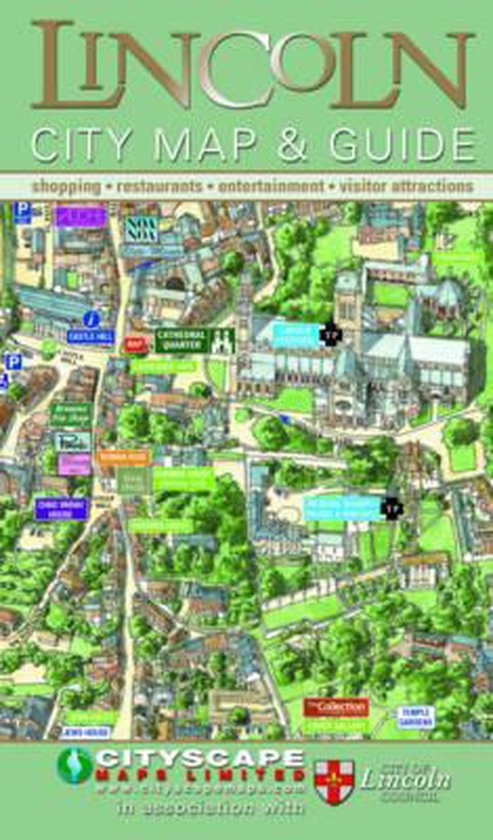Lincoln City Map and Guide | 9781860800771 | Boeken | bol.com